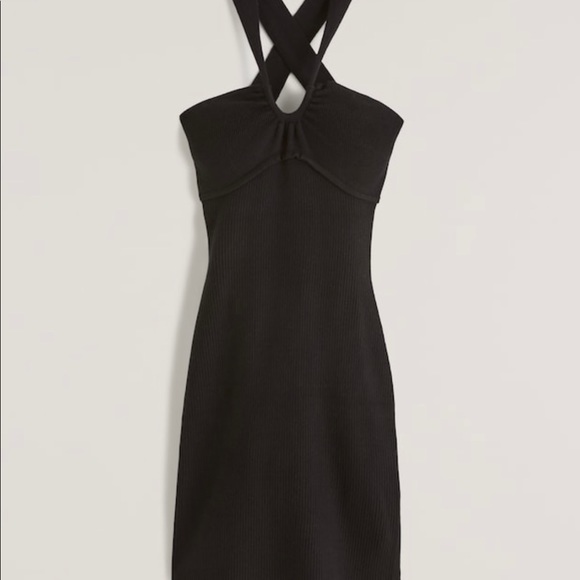 Abercrombie & Fitch | Dresses | Abercrombie Cross Cross Halter Body On ...